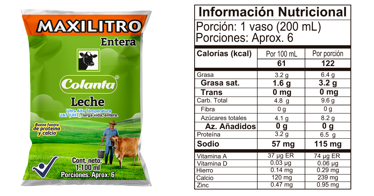 ≫ Leche UHT Entera COLANTA una de nuestras COLANTA